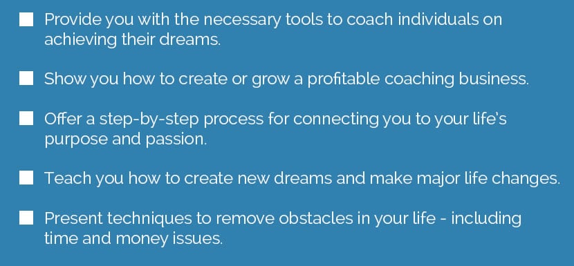 Dream Coach ® Certification with Marcia Wieder (Home) – Dream Coach